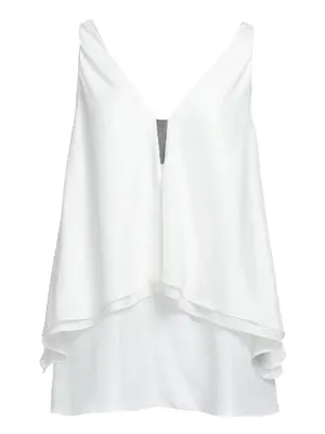 BRUNELLO CUCINELLI BRUNELLO CUCINELLI Embellished Satin Top