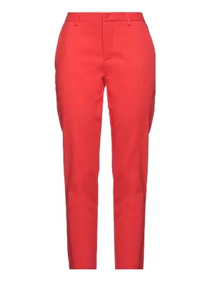 MERCI Tapered Mid-Rise Pants Red