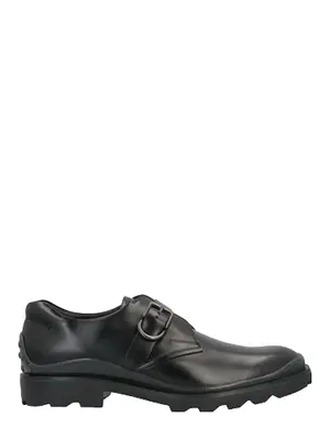 TOD'S Soft Leather Loafers - Black