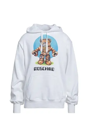 Moschino Cotton Sweatshirt - White