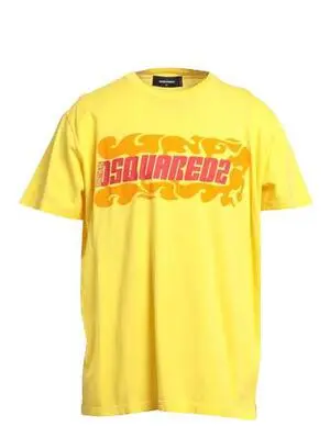Dsquared2 T-shirt Size Cotton - Yellow