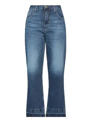 MERCI Straight-leg Jeans With Five Pockets - Blue