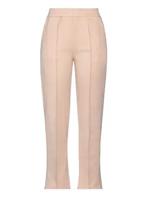 LANSTON Suede-effect Relaxed Fit Trousers - Pink