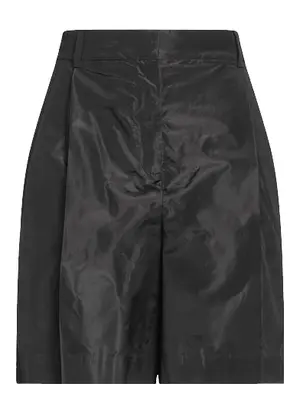 Valentino Garavani VALENTINO GARAVANI Taffeta Bermuda Shorts Black