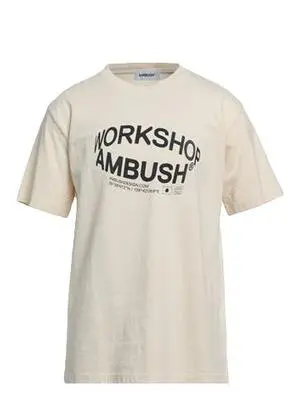 AMBUSH Man T-shirt Ivory Size Xl Cotton White