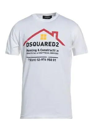 Dsquared2 T-shirt Size Cotton - White