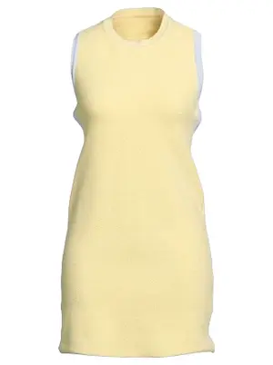 Jacquemus Mini Bodycon Dress - Yellow
