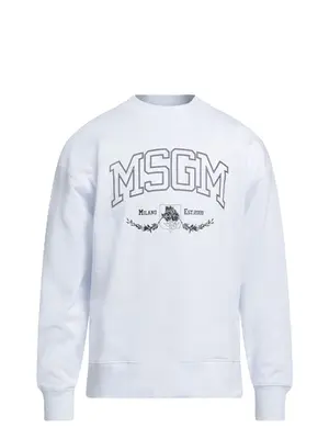 MSGM Cotton Sweatshirt - White