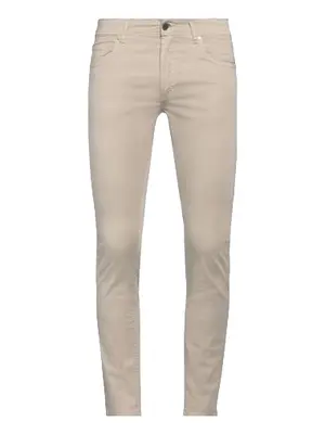 FRANKIE MORELLO FRANKIE MORELLO Cotton-Blend Tapered Trousers Beige