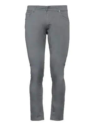 FRANKIE MORELLO FRANKIE MORELLO Cotton-Blend Tapered Trousers Grey