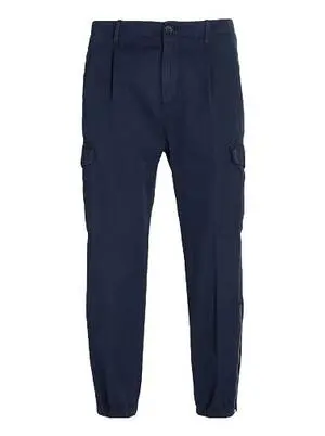 Brunello Cucinelli Cotton Cargo Pants Navy