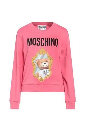 Moschino Cotton Fleece Sweatshirt - Pink
