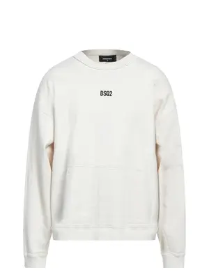 Dsquared2 Cotton-blend French Terry Sweatshirt - White