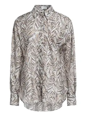 BRUNELLO CUCINELLI BRUNELLO CUCINELLI Floral Print Silk Shirt