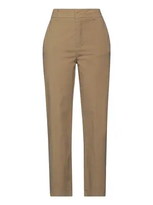 MERCI Straight-Leg Stretch Trousers Military Green