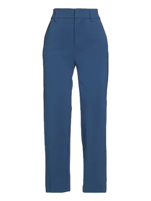 MERCI Straight-Leg Stretch Trousers Navy