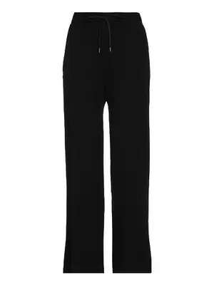 Isabel Benenato Knit Wide Leg Trousers - Black