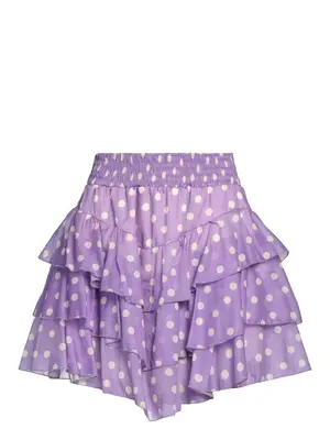 SOUVENIR SOUVENIR Mini Skirt Light Purple