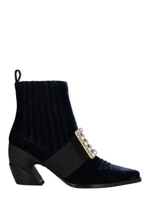 ROGER VIVIER Ankle Boots - Blue