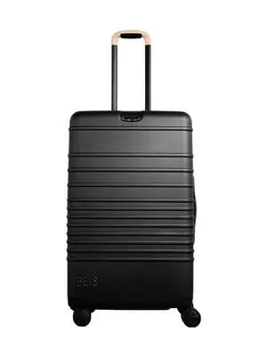 BEIS Béis Large Check-In Roller Suitcase Black
