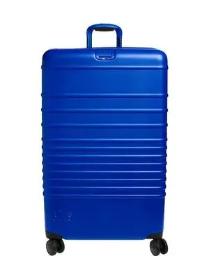 BEIS Béis Large Check-In Roller Suitcase Blue