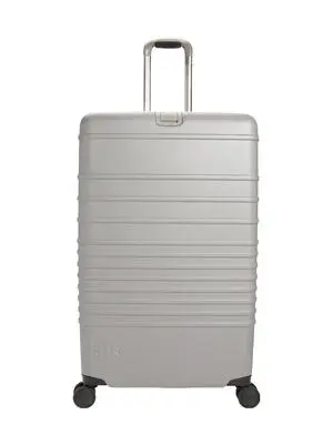 BEIS Béis Large Check-In Roller Suitcase Grey