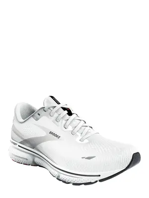 Brooks Brooks Ghost 15 Running Shoe White/ Black/ Flame