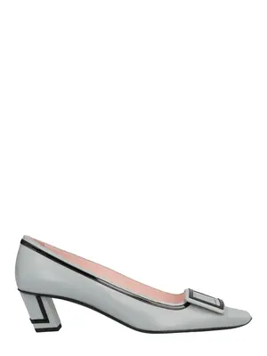 ROGER VIVIER Pumps In Calfskin Grey
