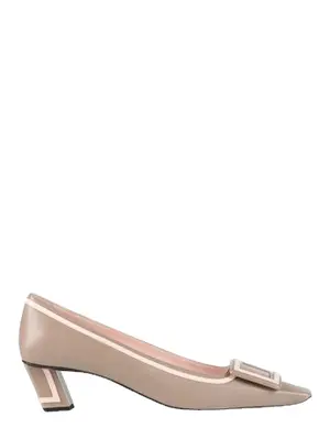 ROGER VIVIER Pumps In Calfskin Sage Green