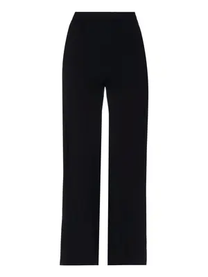 JUCCA JUCCA Straight-Leg Crepe Pants Black