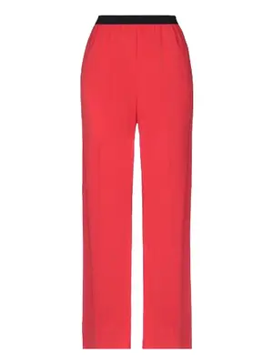 JUCCA JUCCA Straight-Leg Crepe Pants Red