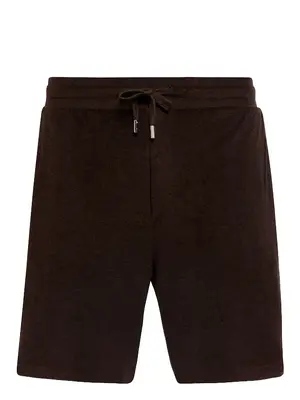 Frescobol Carioca Frescobol Carioca Augusto Terry Shorts Brown
