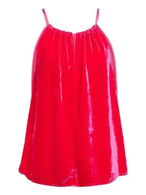 Velvet By Graham & Spencer Halter-neck Top - Red