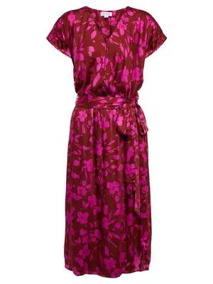 Velvet By Graham & Spencer Floral Midi Dress - Multicoloured