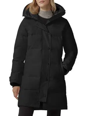 Canada Goose Shelburne Water Resistant Down Parka - Black