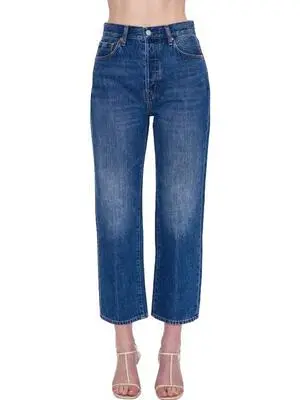 PISTOLA Cassie High Waist Crop Jeans - Fairview