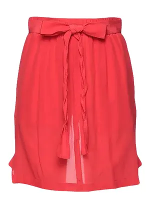 MAISON JEJIA JEJIA Mini Flared Skirt Red
