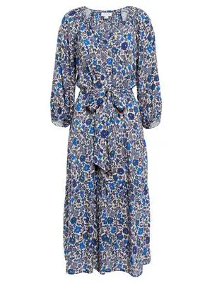 VELVET BY GRAHAM & SPENCER Velvet Maddy Floral Midi Dress