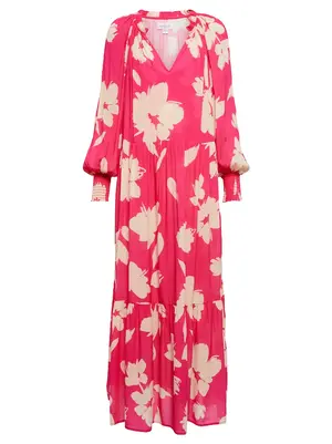 Velvet By Graham & Spencer Luella Printed Maxi Dress - Pink