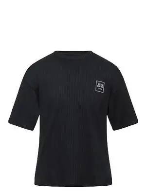 OPENING CEREMONY Man T-shirt Black Size L Cotton, Elastane