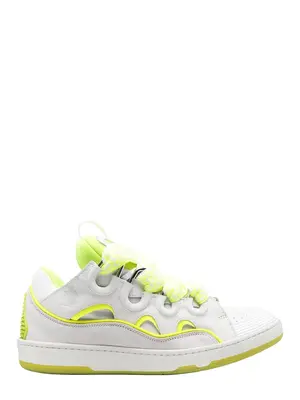 LANVIN Curb Low-Top Sneakers White