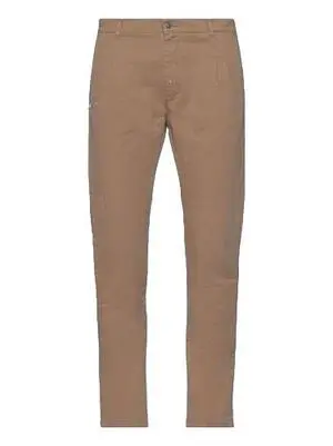 DANIELE ALESSANDRINI Man Pants Camel Size 32 Cotton, Elastane Beige