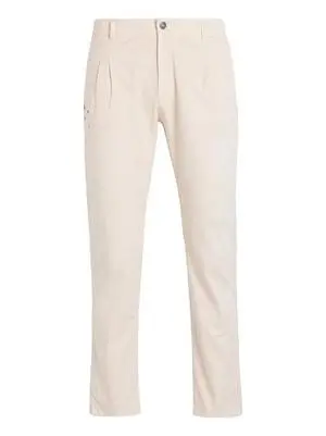 DANIELE ALESSANDRINI Man Pants Camel Size 32 Cotton, Elastane Cream