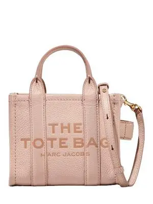 Marc Jacobs Leather Crossbody Tote - Rose