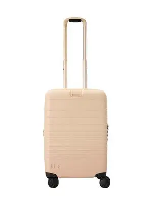 BEIS The Carry-On Roller Suitcase Beige