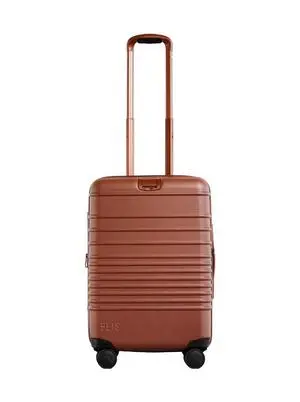 BEIS The Carry-On Roller Suitcase Maple