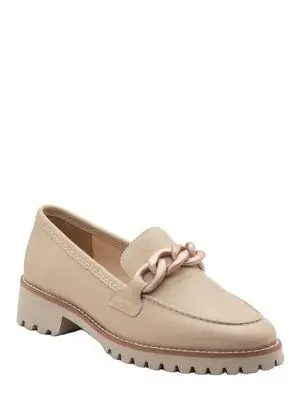 ARA Kiana Lug Sole Loafer - Sand Calf