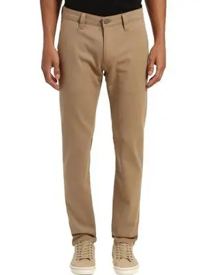 34 Heritage Verona Slim Fit Straight Leg Chino Pants - Khaki