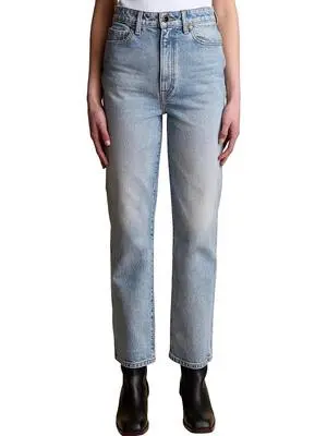 Khaite Abigail High-rise Straight Jeans - Bryce Stretch