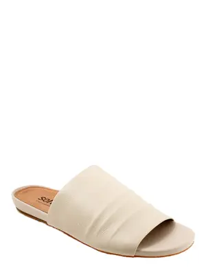 Softwalk SoftWalk® Camano Slide Sandal Ivory